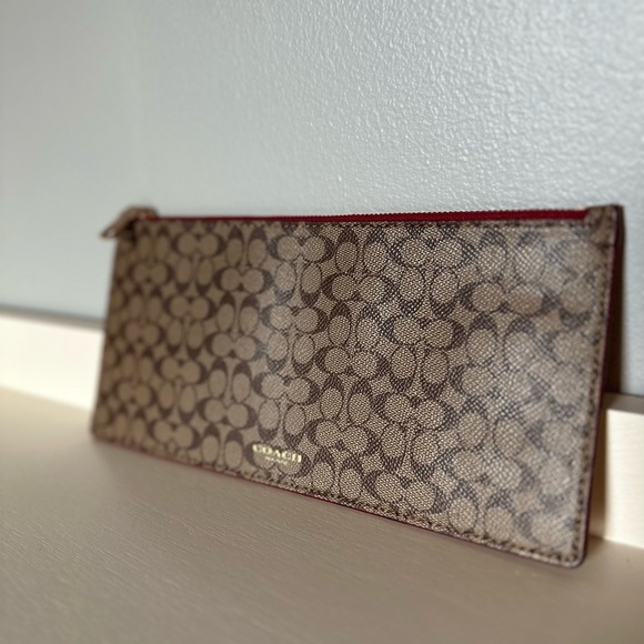 Coach | Bags | Coach Slim Pouch Nwot | Poshmark